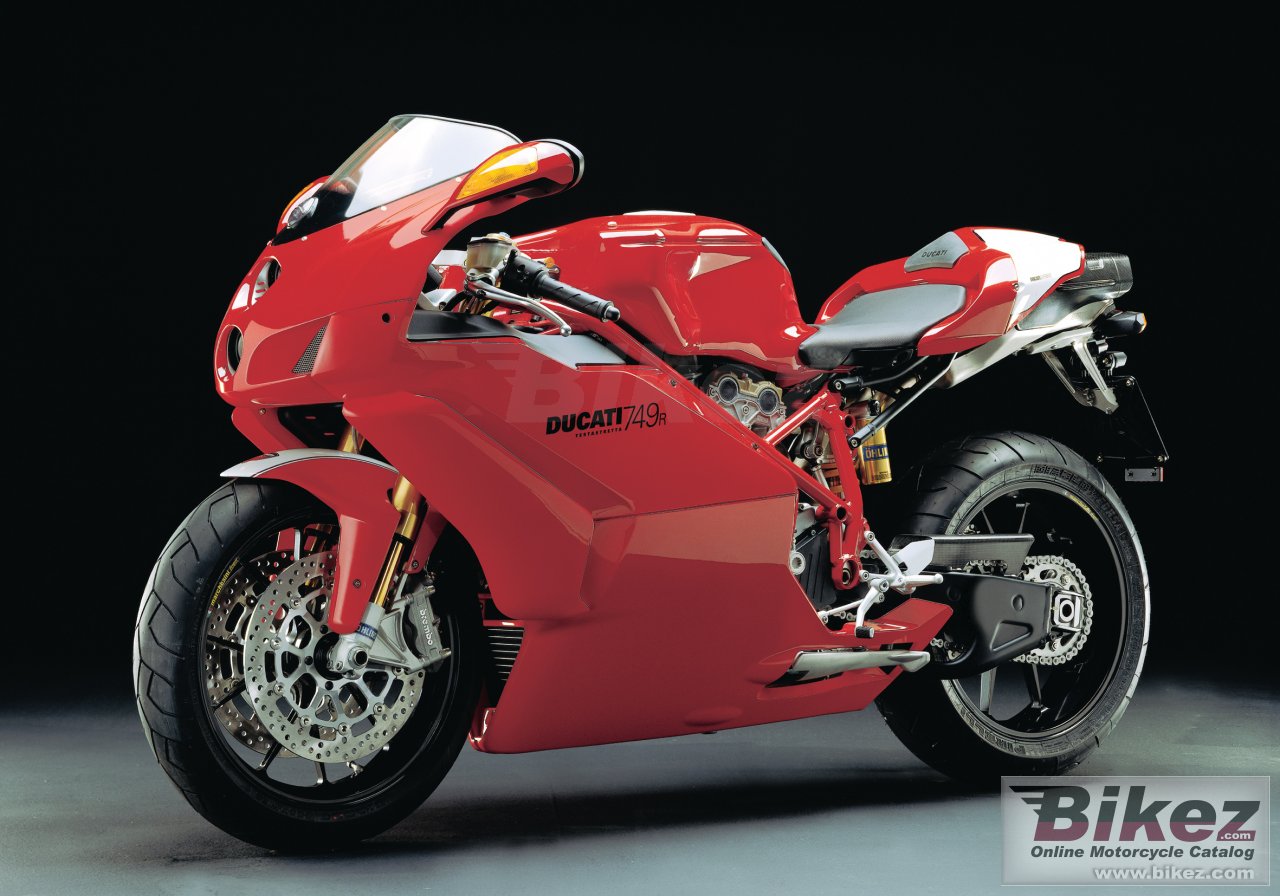 Ducati 749 R poster
